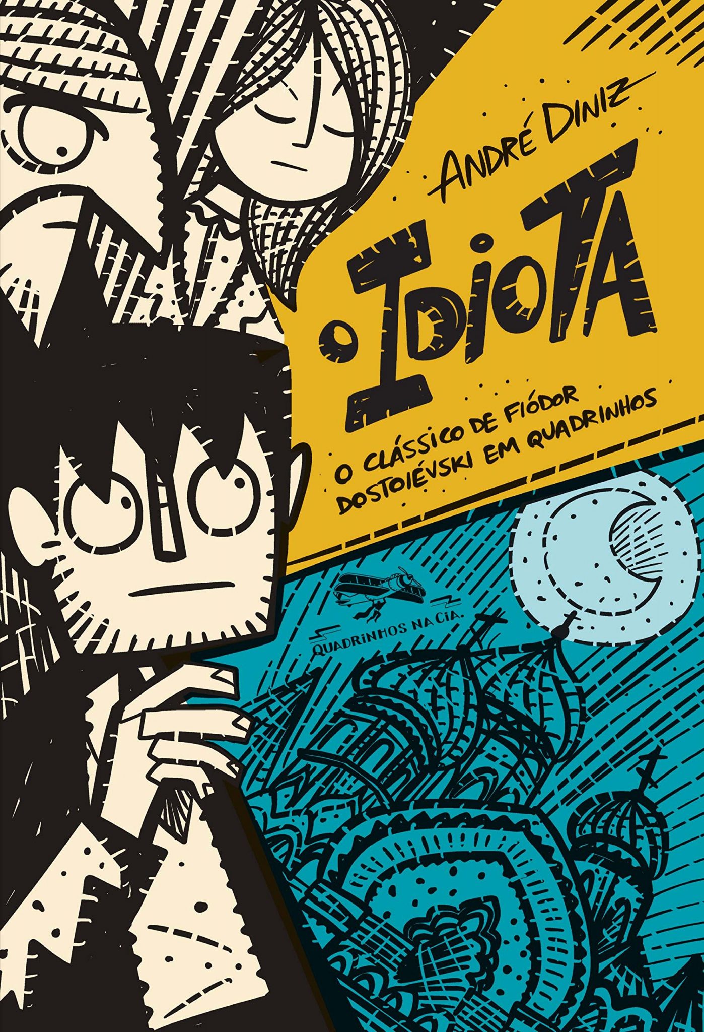 O Idiota | André Diniz adapta para os quadrinhos a obra de Dostoiévski ...